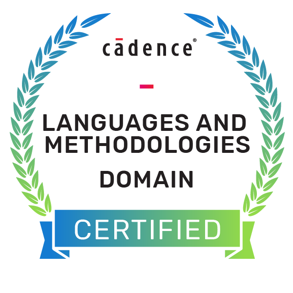 Front End Digital Design and Verification Language and Methodology Domain Certification Training ...